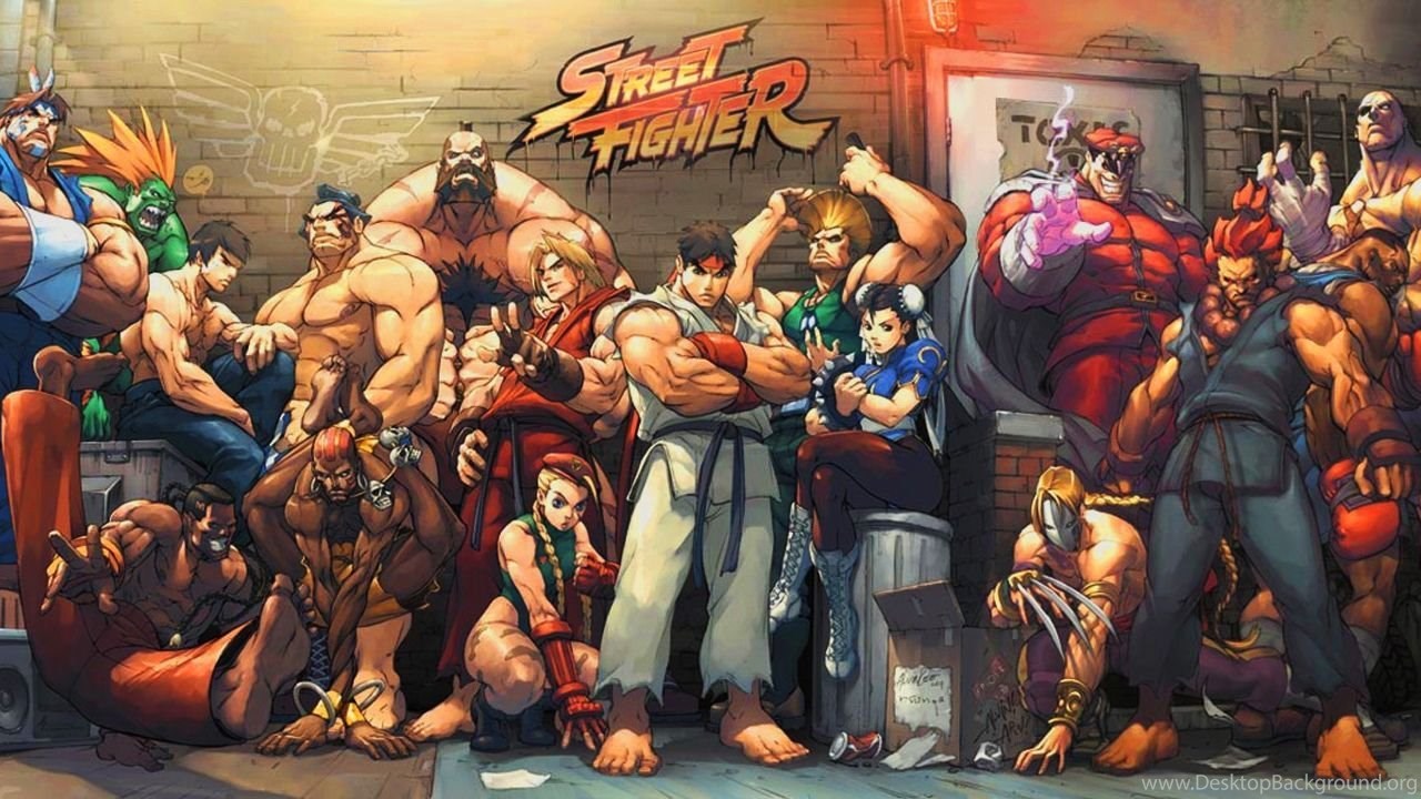 36 Video Games Street Fighter Artwork Retro Wallpapers 1891 Desktop Background