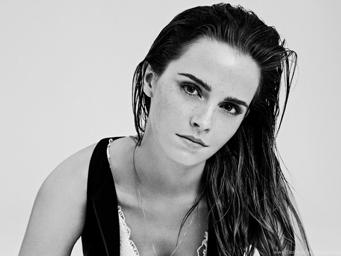 Emma Watson Black And White Wallpapers Full Hd Desktop Background
